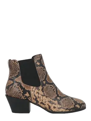 Hogan Ankle Boots - Beige