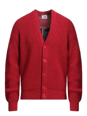 Gcds Knitted Cardigan - Red