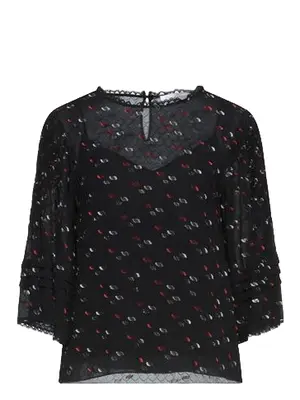See By Chloé Jacquard Top - Black