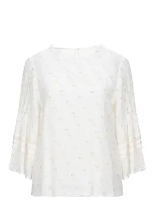 See By Chloé SEE BY CHLOÉ Jacquard Top Ivory