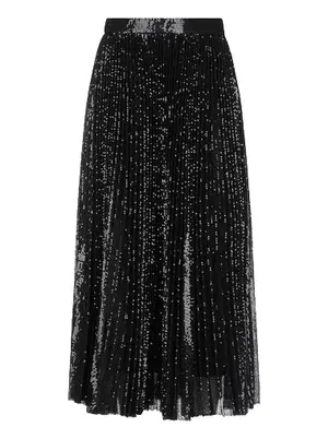MSGM MSGM Midi Skirt Black