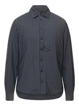 SEASE Man Shirt Charcoal Size 44 Nylon, Elastane