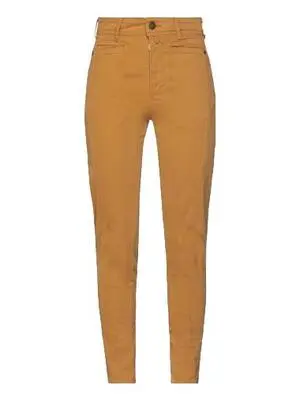 High Tapered Gabardine Pants - Marigold