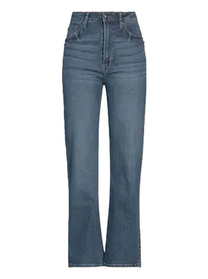 John Richmond Straight-leg Jeans With Appliqués - Blue