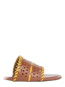 TOD'S TOD'S Leather Sandals Brown
