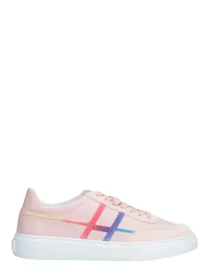 Hogan Leather Low-top Sneakers - Pink