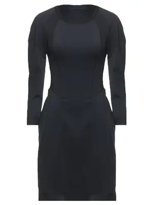 High Mini Bodycon Dress - Black