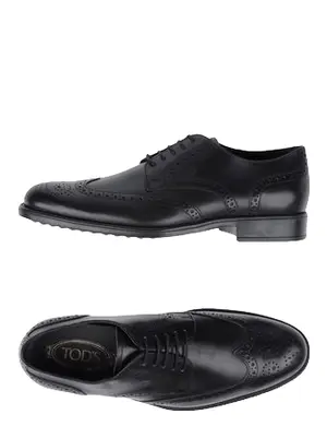 TOD'S Lace-Up Brogues Black