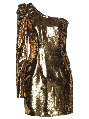 Amen Mini Dress Gold