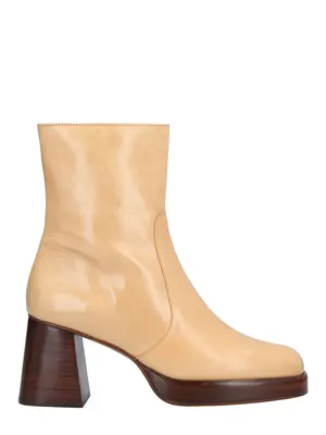 JONAK JONAK Leather Ankle Boots Sand