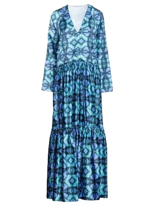 AGLINI Maxi Dress - Blue