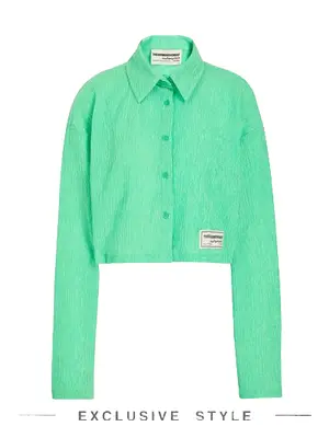 THE GIVING MOVEMENT X YOOX Recycled Polyester Shirt - Green