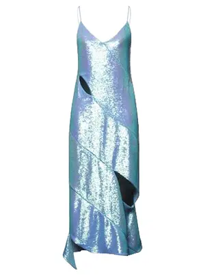 OFF-WHITE™ Sequinned Midi Dress - Blue