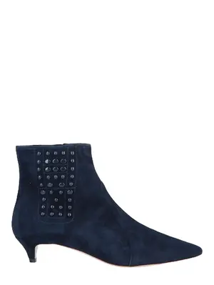 TOD'S TOD'S Ankle Boots In Leather Blue