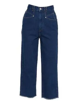 Isabel Marant Cotton Denim Jeans - Blue