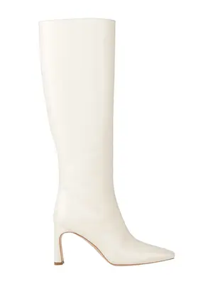 LIU •JO Leonie Hanne X Leather Boots Ivory