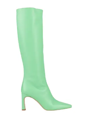 LIU •JO Leonie Hanne X Leather Boots Light Green