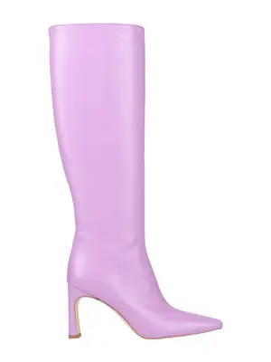 LIU •JO Leonie Hanne X Leather Boots Light Purple