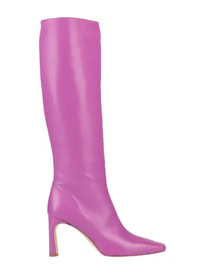 LIU •JO Leonie Hanne X Leather Boots Mauve