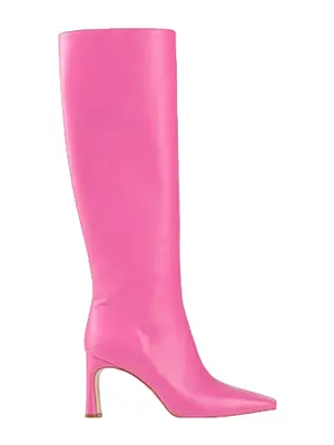 LIU •JO Leonie Hanne X Leather Boots Pink