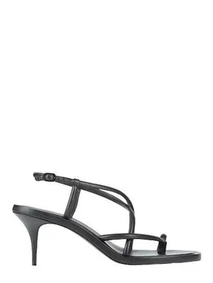 ALEXANDER MCQUEEN Thong Sandal Leather