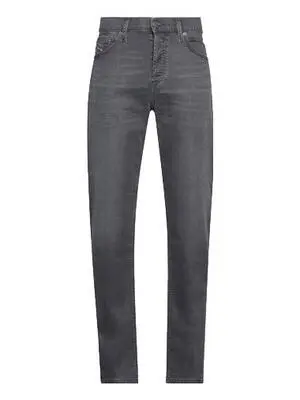 DIESEL Tapered Jeans With Logo - Grey
