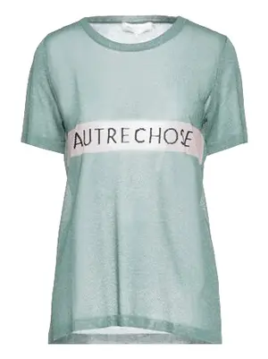 L' AUTRE CHOSE Sweater With Logo Green