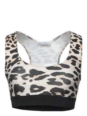 PACO RABANNE RABANNE Leopard-Print Jersey Crop Top