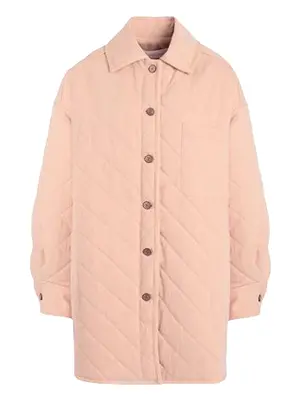 See By Chloé SEE BY CHLOÉ Quilted Woven Shirt Pink