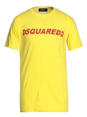 Dsquared2 T-shirt Size Cotton - Yellow