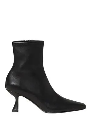 LOEFFLER RANDALL Thandy Leather Ankle Boots - Black