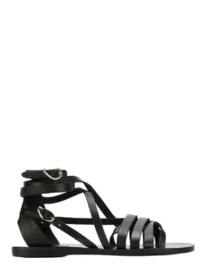 ANCIENT GREEK SANDALS Satira Sandals - Black
