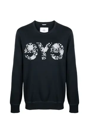 Junya Watanabe Text-print Sweatshirt - Blue