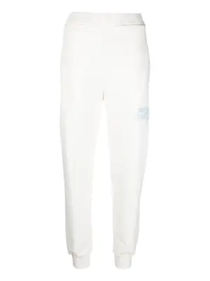 Opening Ceremony Embroidered Logo Track Pants - White