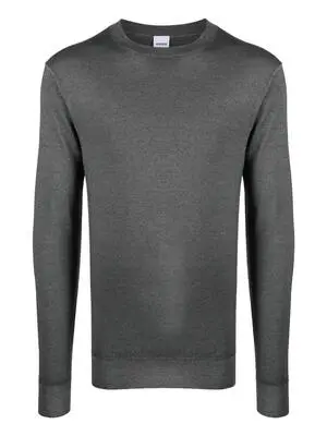 Aspesi Melange-effect Wool Sweater - Grey