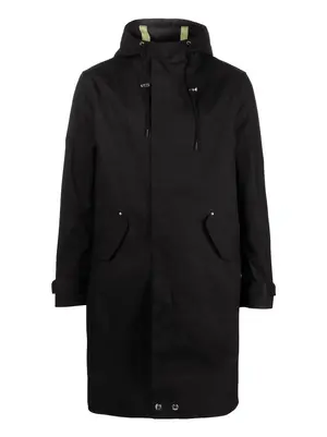 Mackintosh Granish Hooded Coat - Black