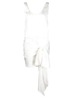 Philosophy Di Lorenzo Serafini Asymmetric Mini Dress - White
