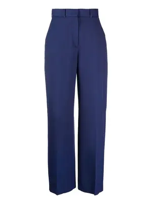 Casablanca Wide-leg Trousers - Blue