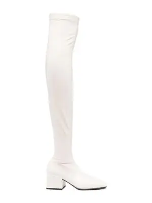 COURREGES Thigh-high Boots - Neutrals