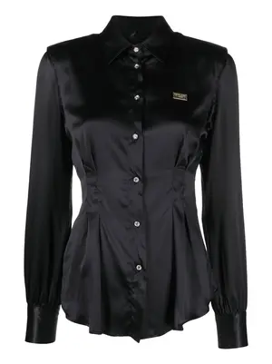 Philipp Plein Button-up Shirt - Black