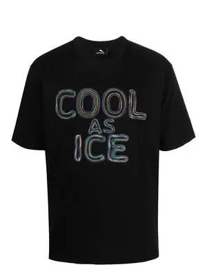 MAUNA KEA Cool As Ice Cotton T-shirt - Black