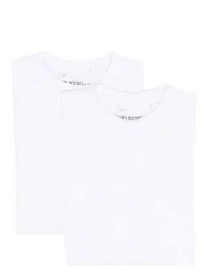 Neil Barrett Short-sleeve Cotton T-shirt - White