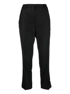 Incotex Slim-cut Tailored Trousers - Black