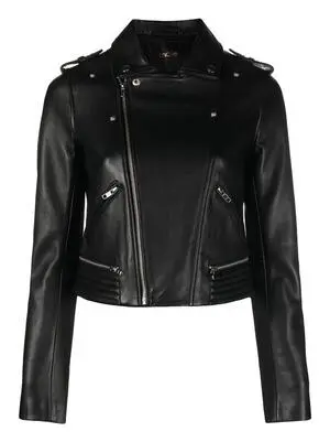 MAJE Maje Leather Biker Jacket
