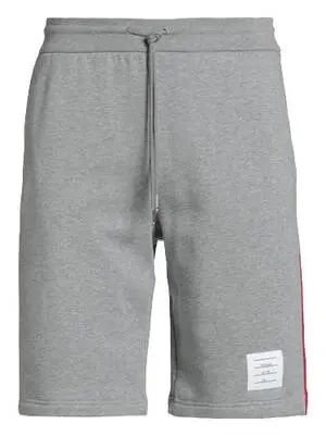 Thom Browne Cotton French Terry Athletic Shorts - Grey