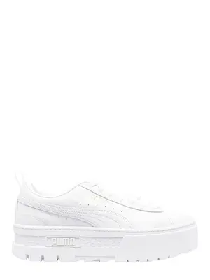 PUMA Low-top Chunky Leather Sneakers - White