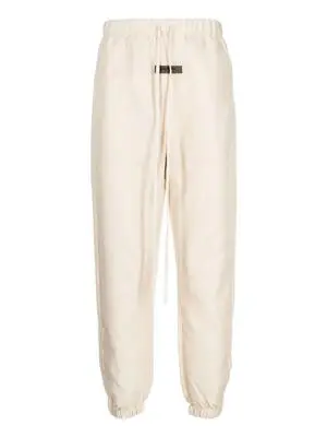 Fear Of God Logo-tag Drawstring Track Pants - Neutrals