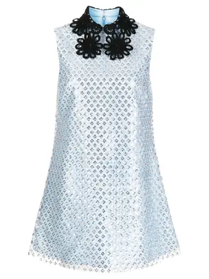 MACGRAW Repertoire Sequin-embellished Dress - Blue