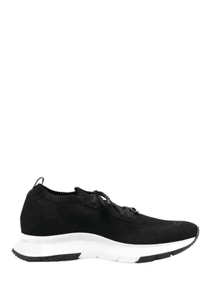 GIANVITO ROSSI Sock-style Low-top Sneakers - Black
