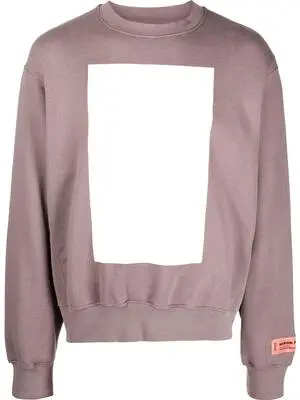 Heron Preston Graphic Print Crewneck Sweatshirt - Grey